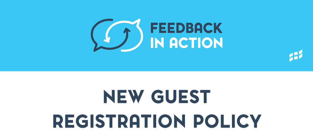 New Guest Registration Policy