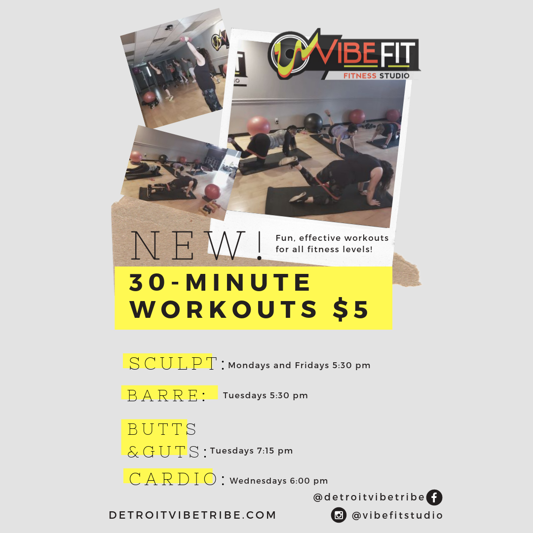 Announcing Vibe Fit Studio's Fall Schedule & News 🙌