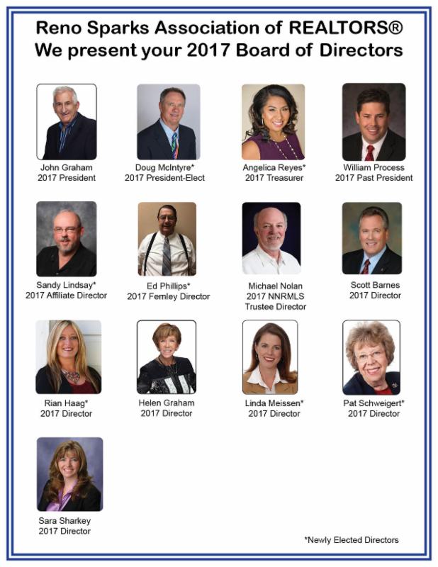 RSAR - Congratulations 2017 Board of Directors!