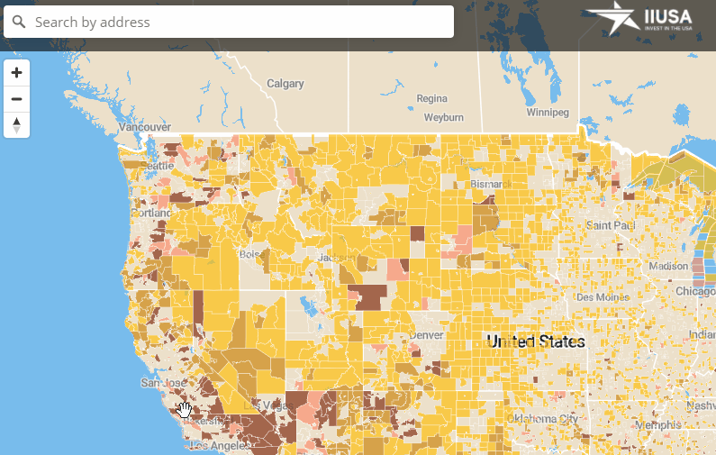 Introducing the NEW EB-5 TEA Mapping Tool