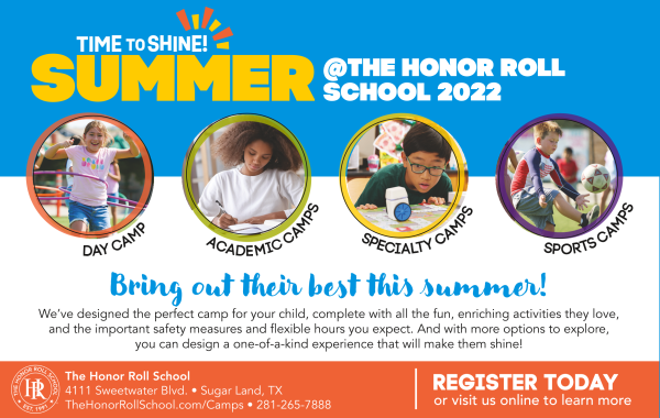 Time to Shine this Summer at The Honor Roll School!