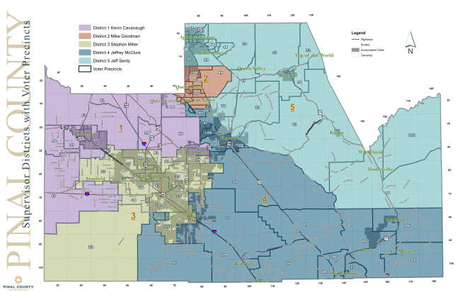 Board of Supervisors Approve New Supervisor District and Justice ...