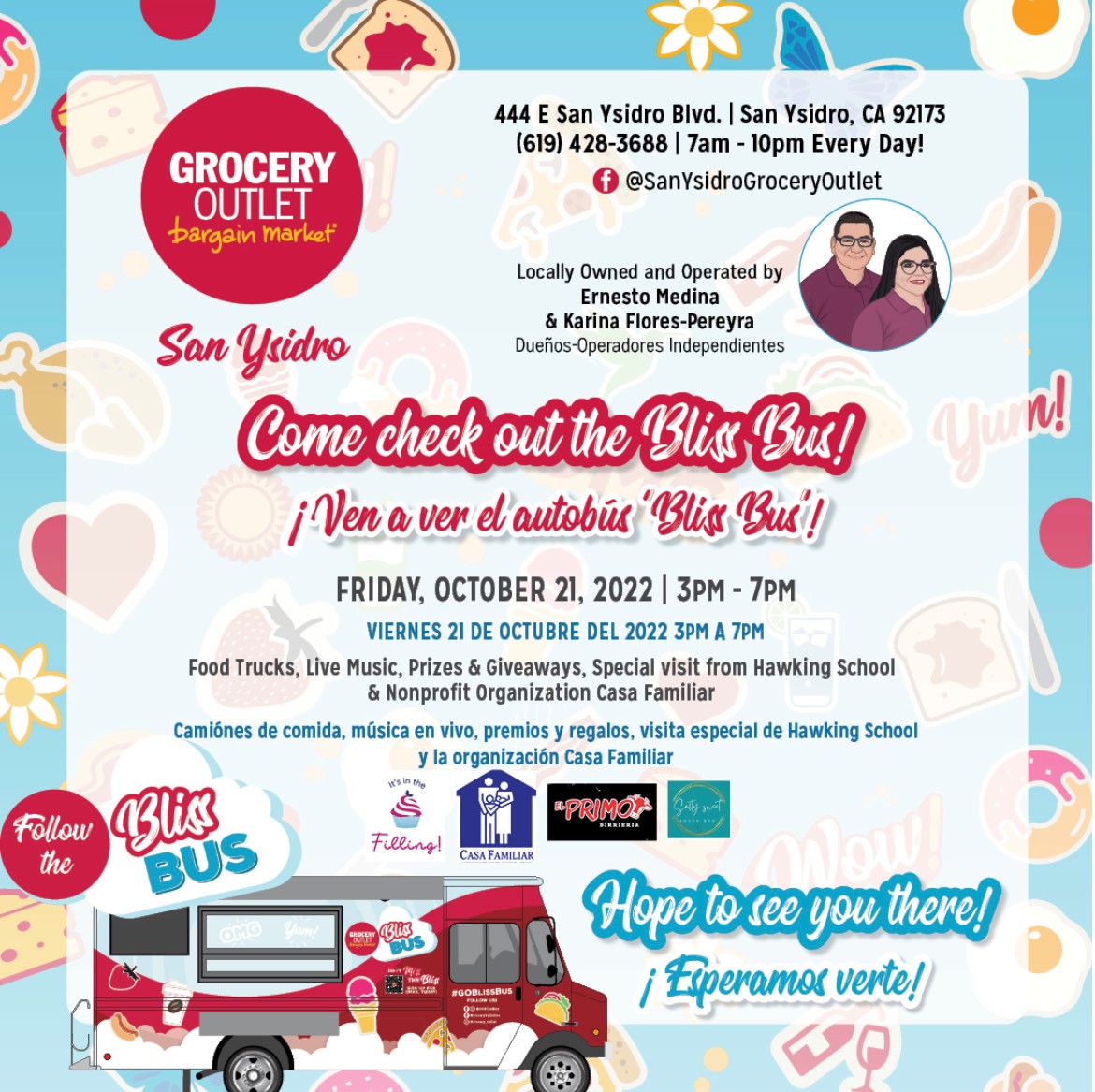 Grocery Outlet Event - Friday, Oct. 21