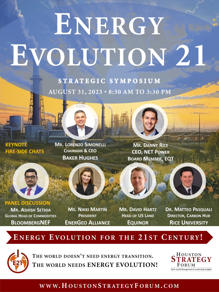 Energy Evolution 21 Symposium