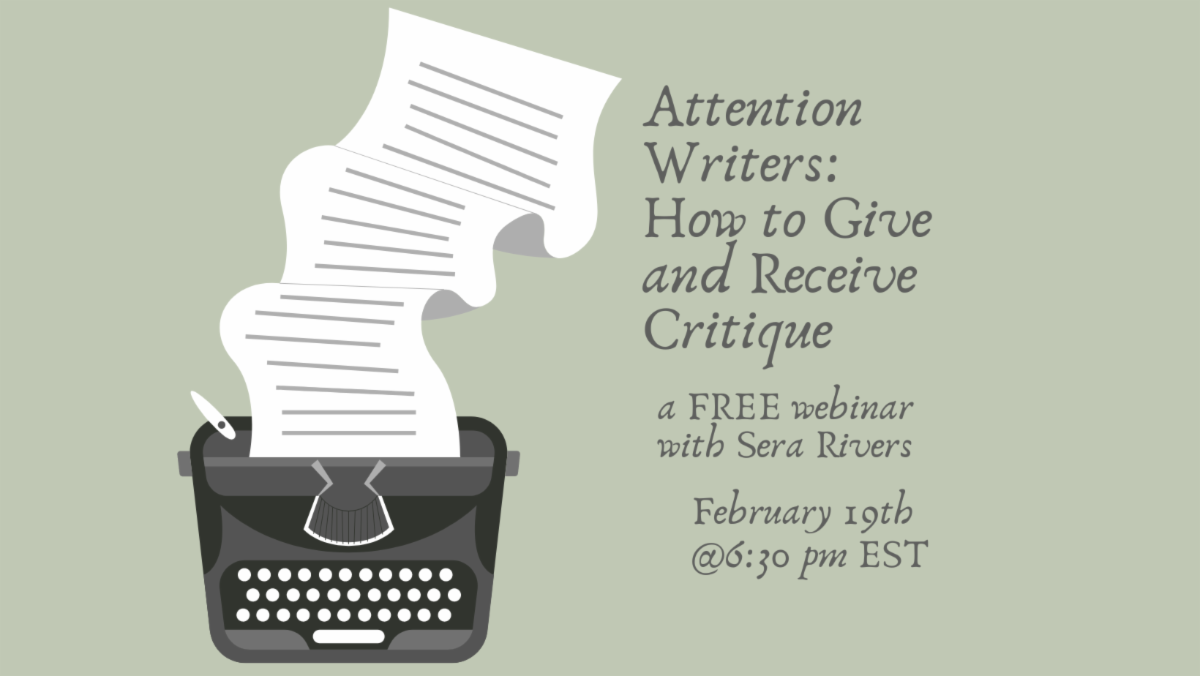 Attention Writers: How to Give and Receive Critique