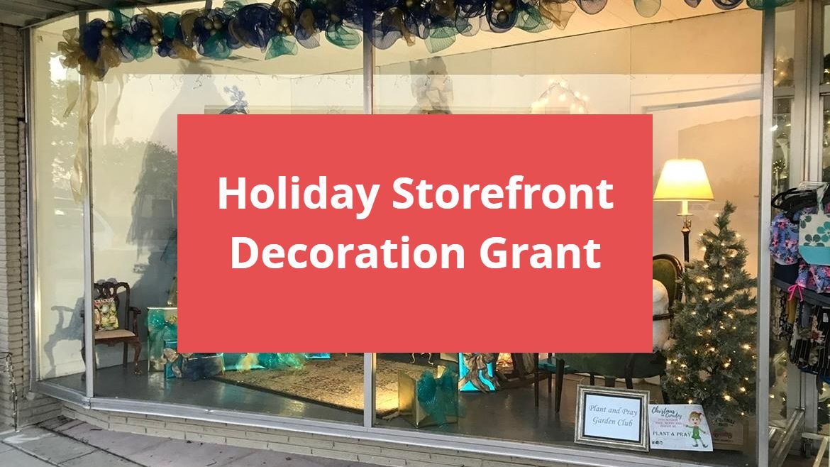 Holiday Storefront Decoration Grant