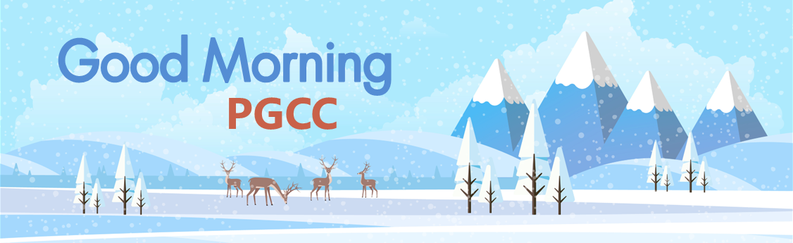 Good Morning PGCC, March 14