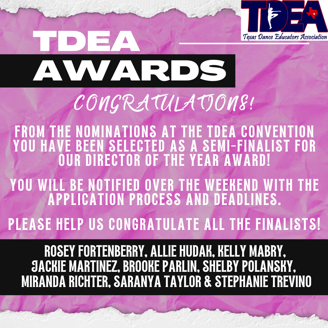 TDEA - October Newsletter