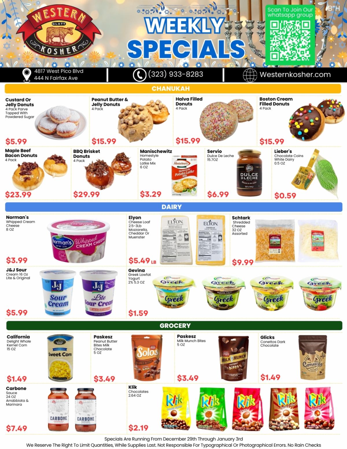 Mazal tovs, shiva updates, news, kashrus