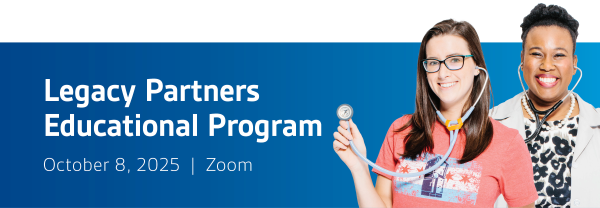 Invitation – Join us October 8 for our next Legacy Partners Educational ...
