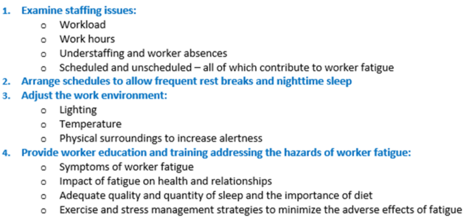Workplace Fatigue Growing Safety Concern | Safety, OSHA and HR News