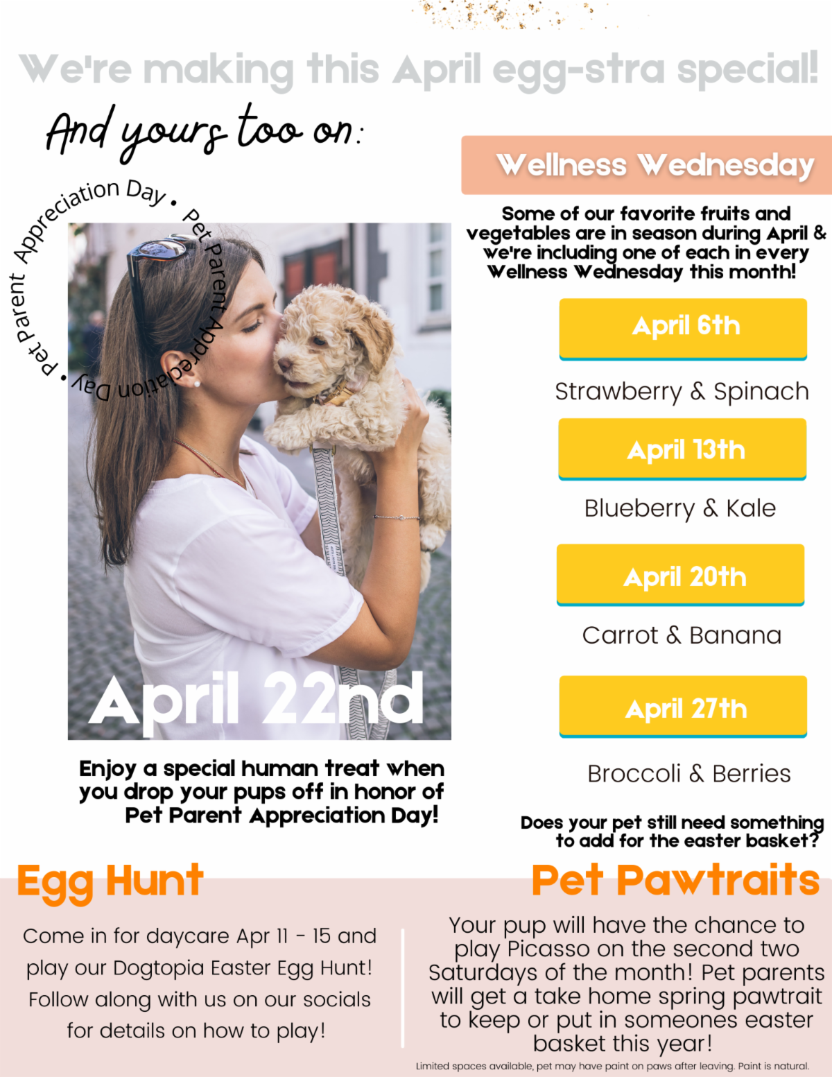 Happy April, Pet Parents!