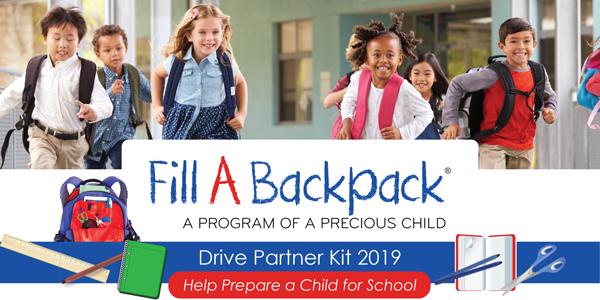 Fill A Backpack General Drive Partner Kit