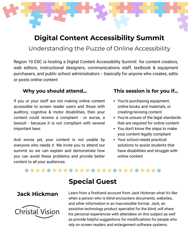 R10 Assistive Technology Newsletter
