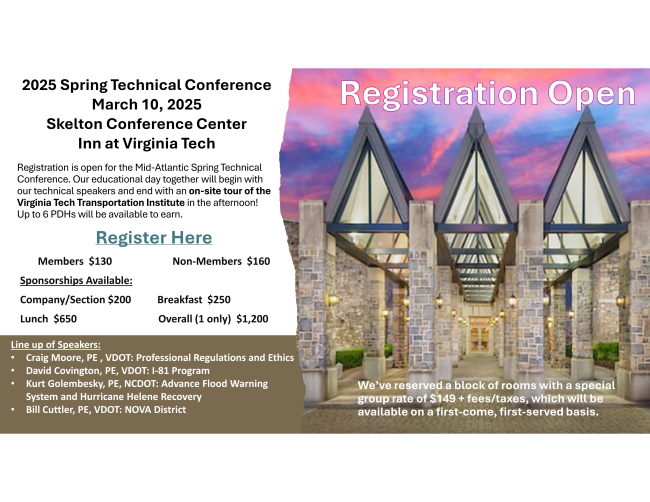 ASHE Mid-Atlantic 2025 Technical Conference