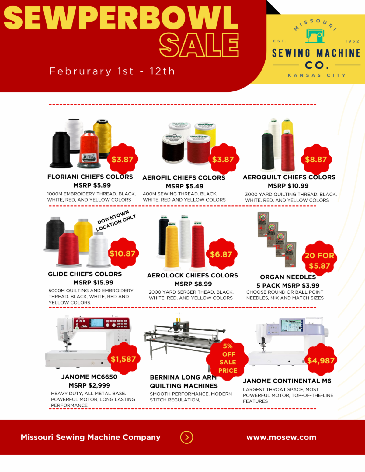 MoSew News for 01/31/2024