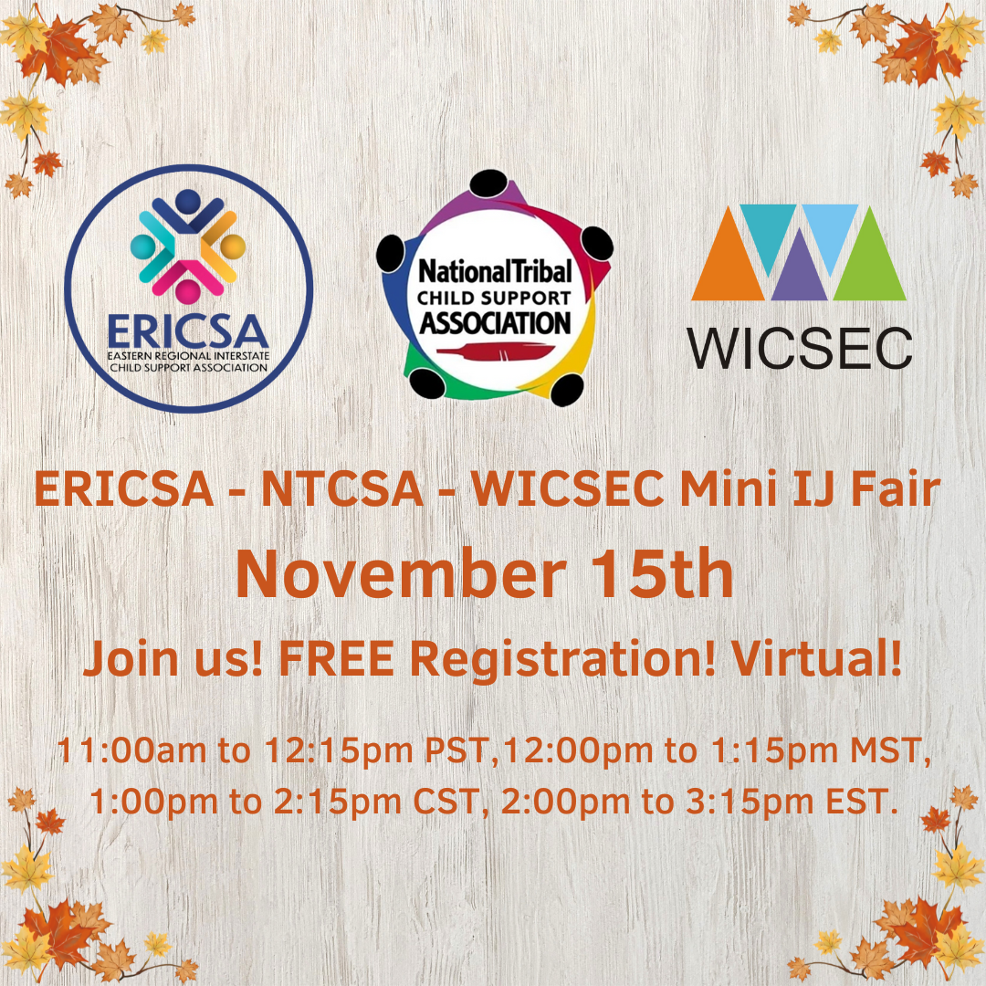 Register for the November Joint WICSEC - ERICSA - NTCSA Mini IJ Fair