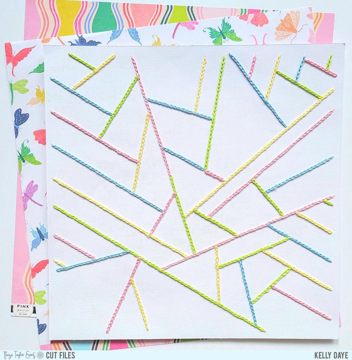 Stitching Cut File 11 of 20 by Paige Evans