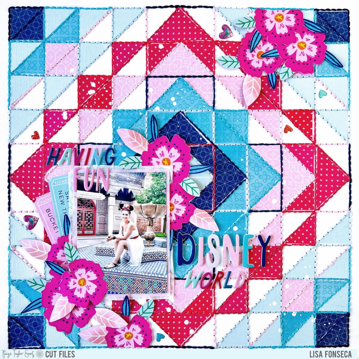 Stitching Cut File 6 of 20 by Paige Evans