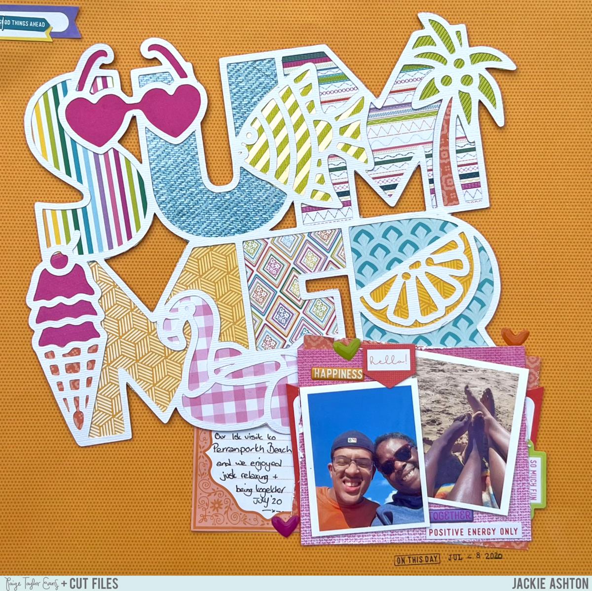 Summer Cut File 1 of 24 by Paige Evans