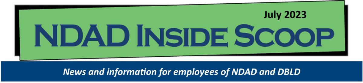NDAD Inside Scoop for July 2023