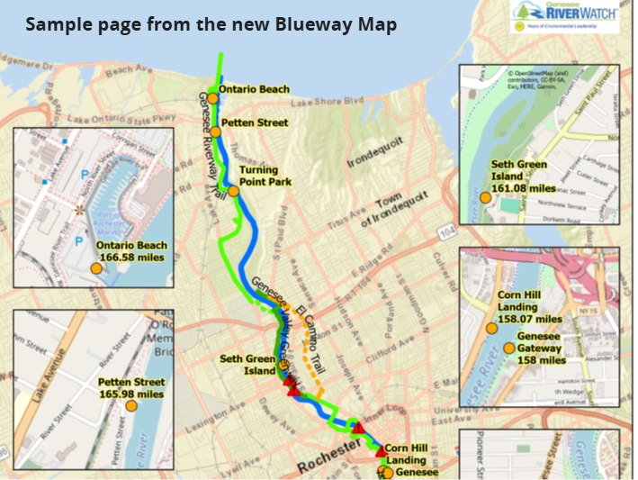 2025 Project Highlight: The Genesee River Blueway Map