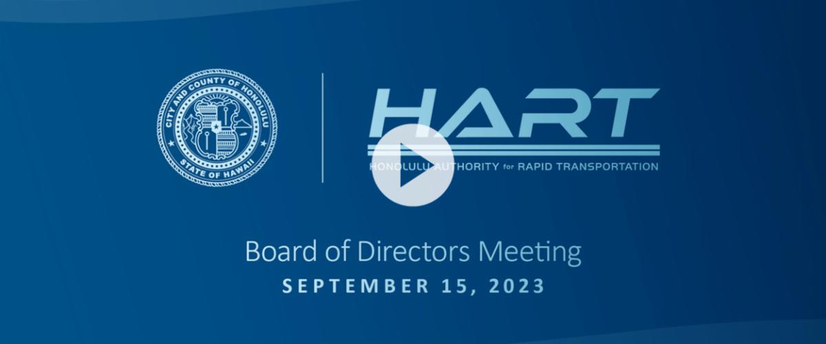 HART Rail Project Update