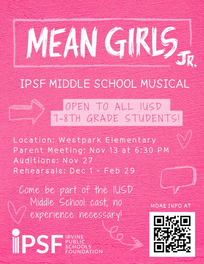 IPSF Middle School Musical Theatre Coming Soon! IPSF Middle School Musical Theatre Coming Soon!