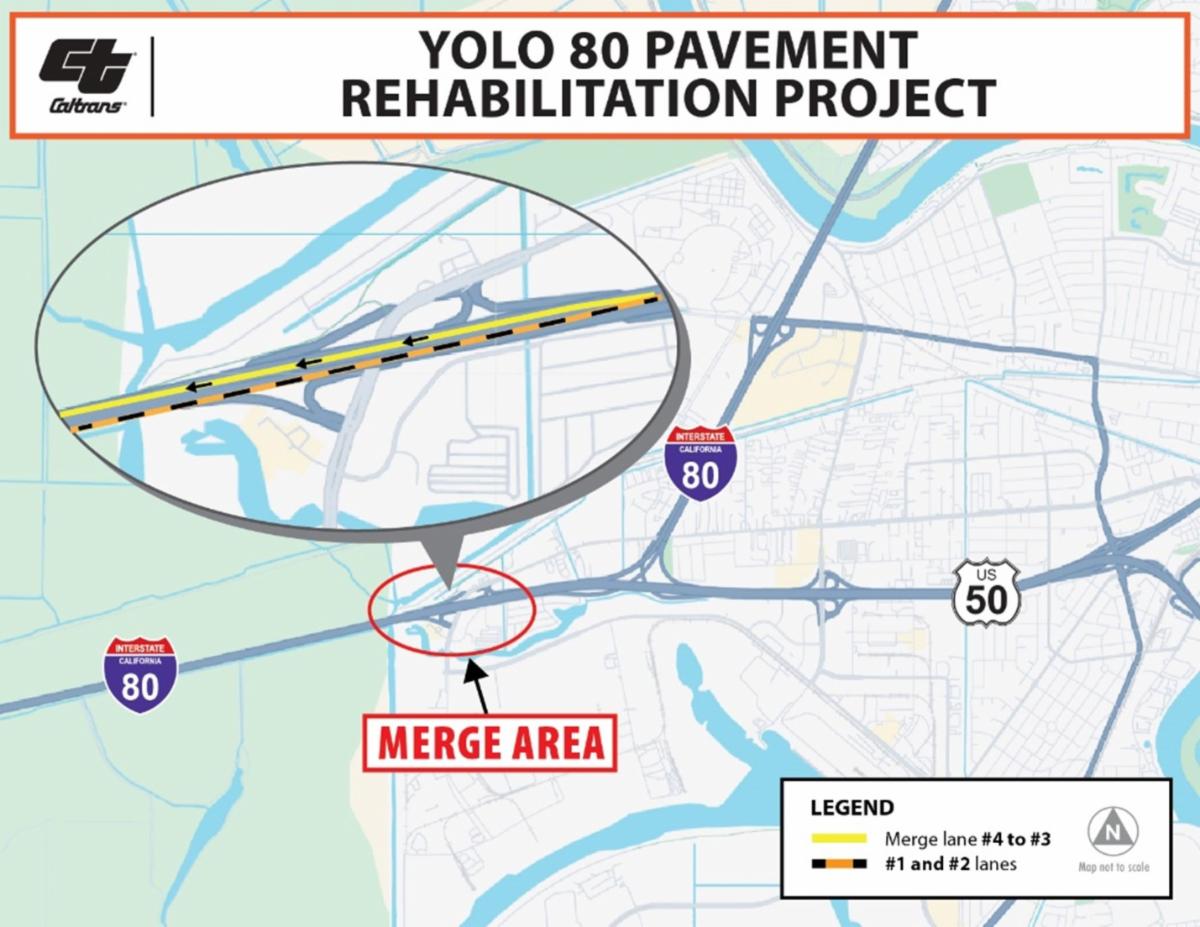 Traffic Alert: Traffic Shift Scheduled for Westbound Highway 50 to Westbound Interstate 80 in ...