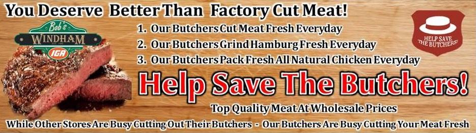 , We don't sell The Most Turkeys, Just The Best at Bob's Windham IGA