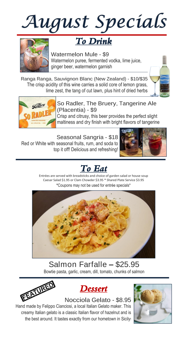 August Specials