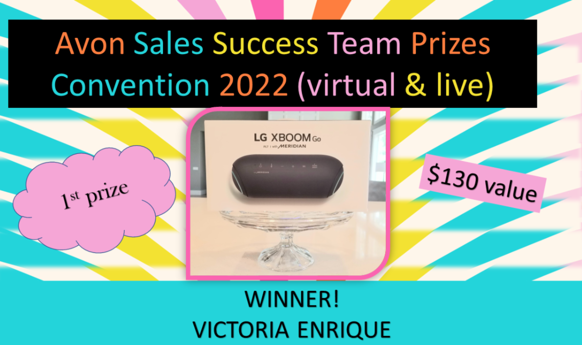 Avon - Team Photos, Recipes and Secret Reveal in August Team Newsletter