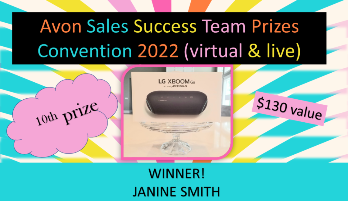 Avon - Team Photos, Recipes and Secret Reveal in August Team Newsletter