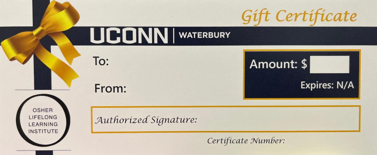 OLLI at UConn Weekly "What's Happening?"