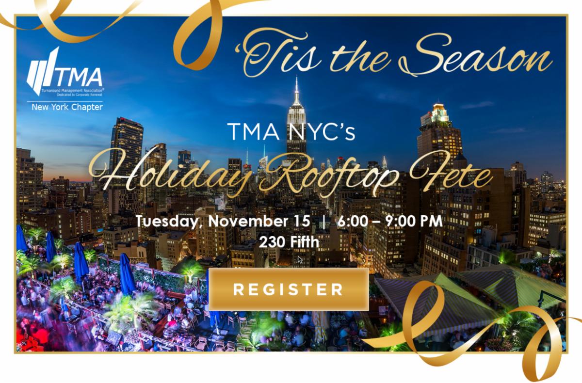 Reminder: Don't Miss TMA NYC's Holiday Rooftop Fete on November 15th