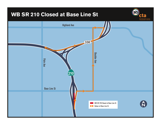 SR 210 Lane Addition and Base Line Interchange Construction Alert ...