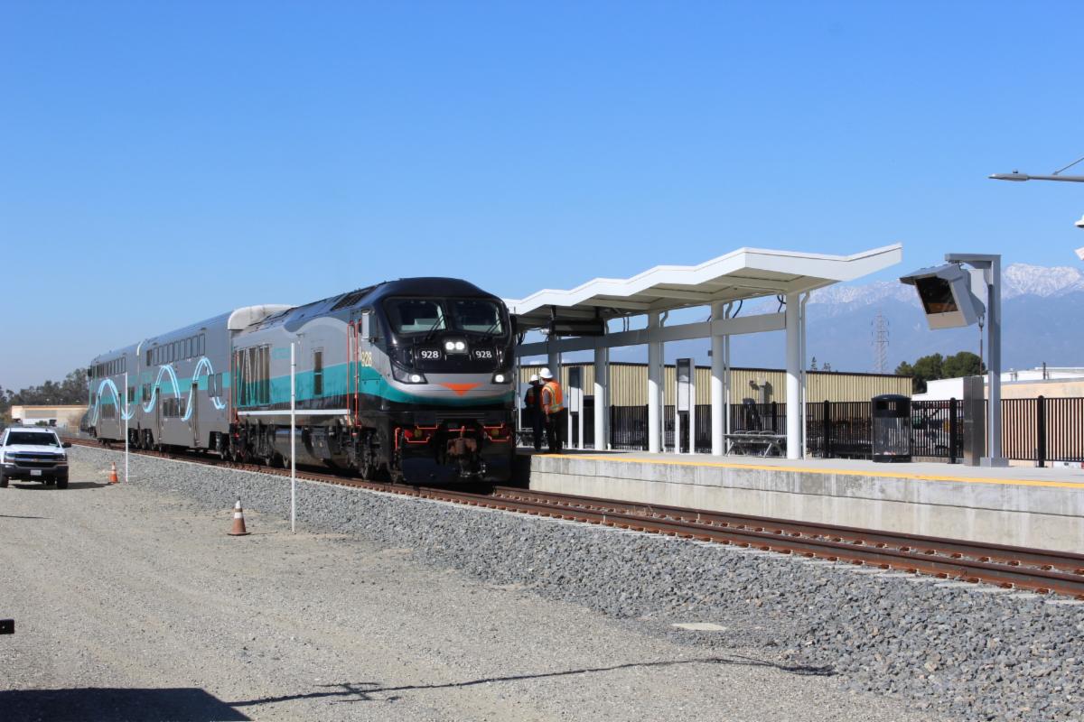 Redlands Passenger Rail Project/Arrow Train Testing Alert - Week of ...