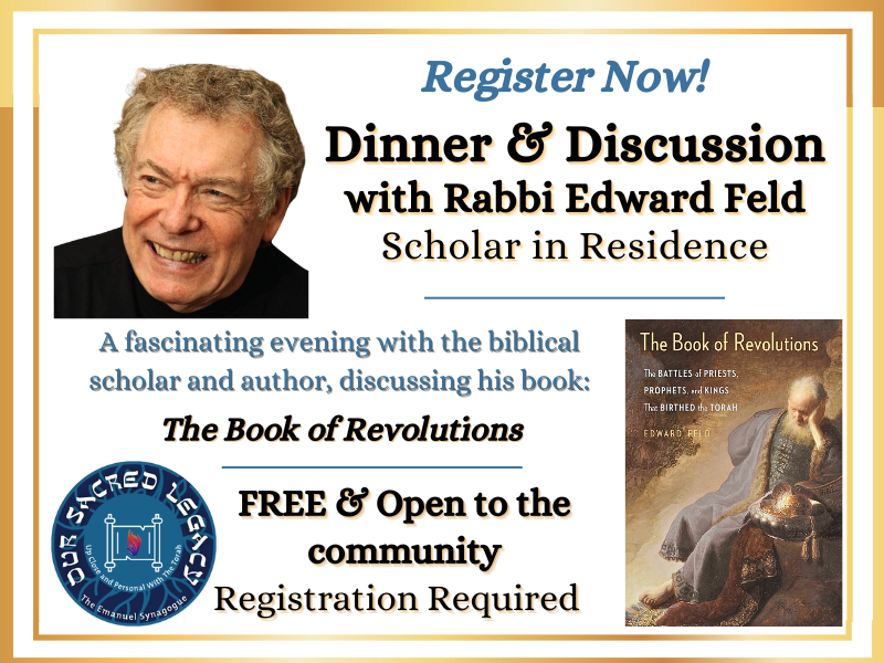 It's Happening on Shabbat Feb. 23-24, 2024/15 Adar I 5784