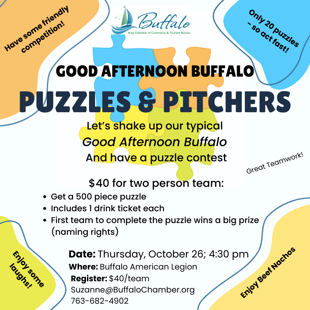 IT'S PUZZLING - We only have 8 teams!