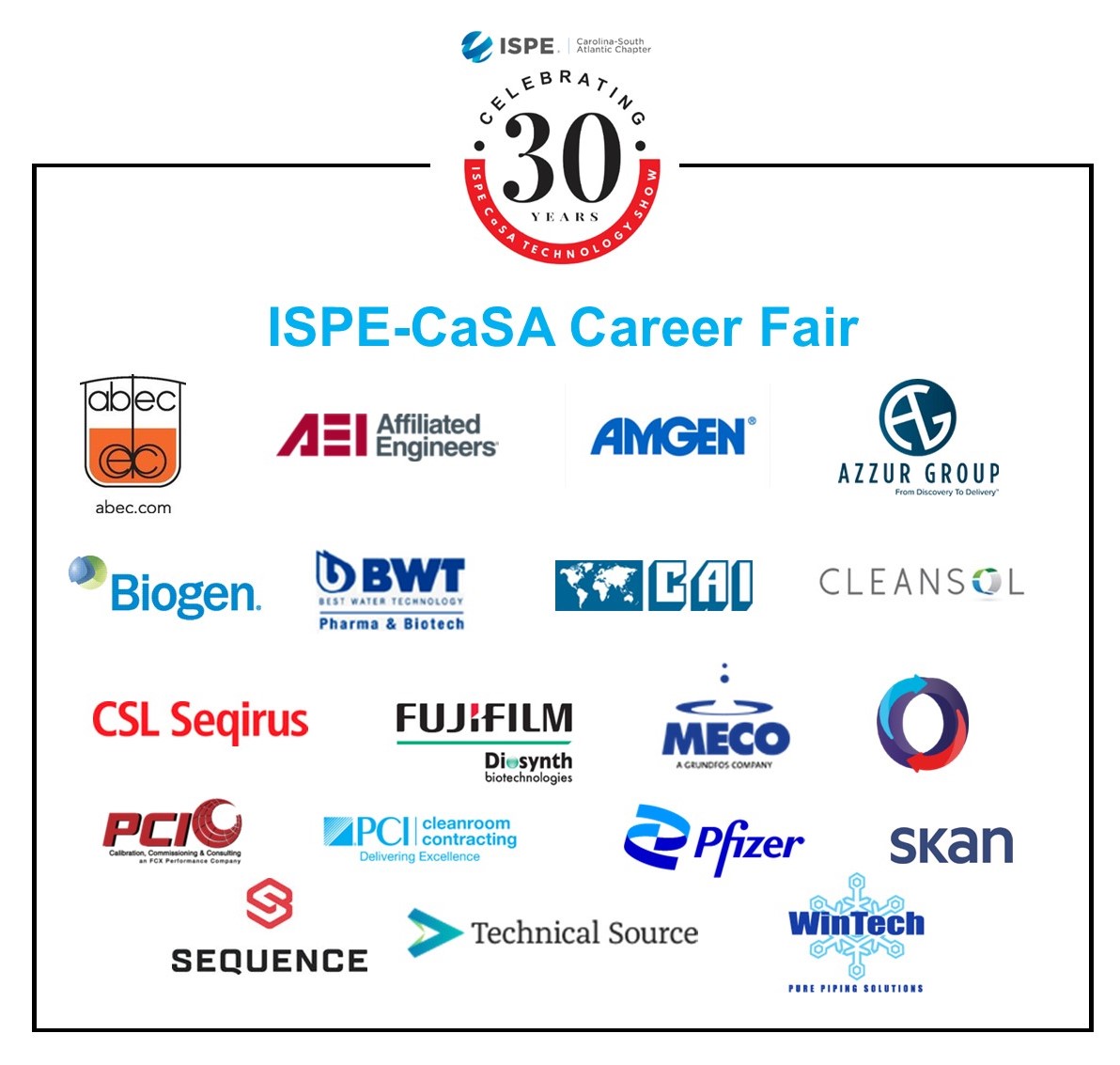 ISPE-CaSA Weekly Update: Make a New Year's Resolution to Participate in ...