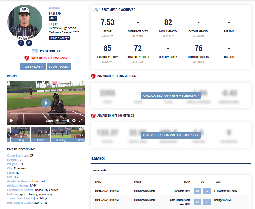 , your team is invited to the College Showcase Series - Promo Code inside