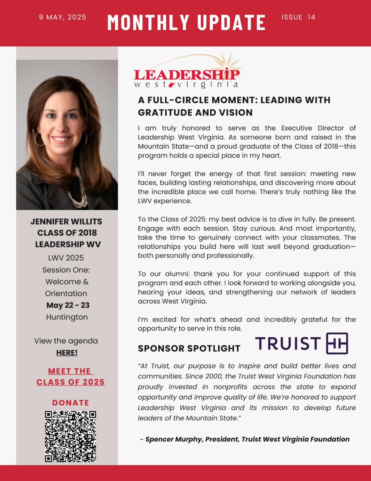 Leadership West Virginia Monthly News!
