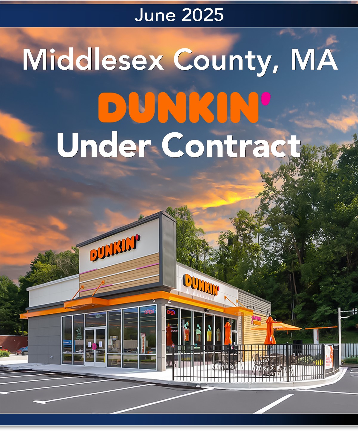 JCM is pleased to announce a Middlesex County, MA Dunkin' network is ...