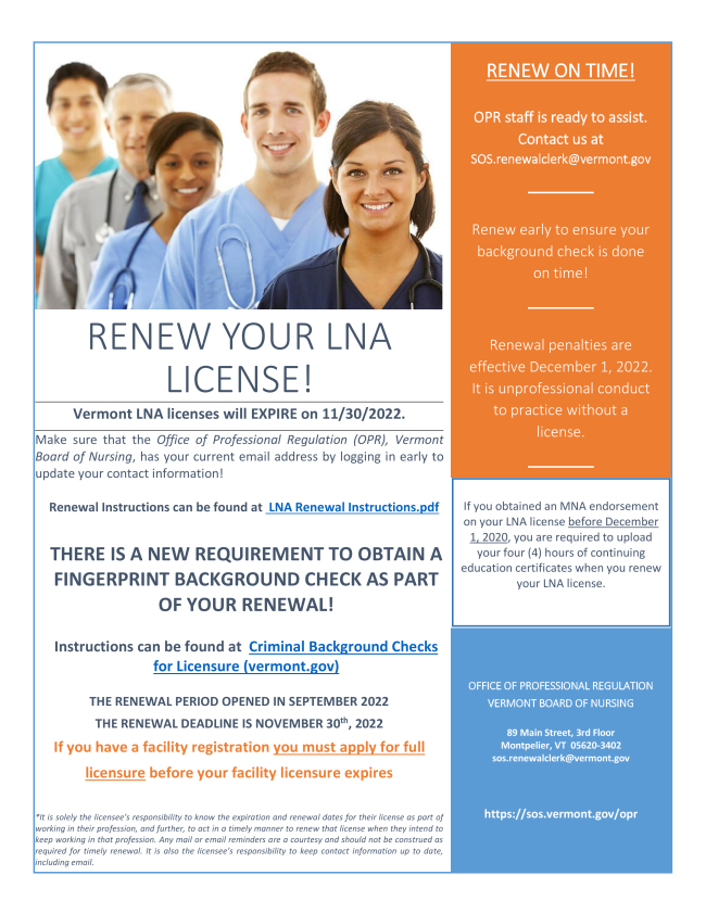 Team VNAHSR Newsletter