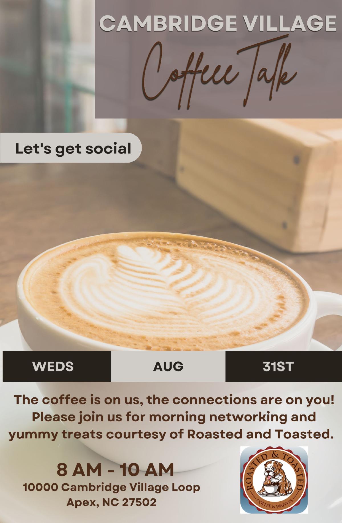 The Coffee is on us!