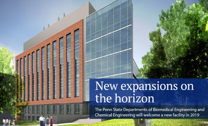 New expansions for Penn State Biomedical Engineering