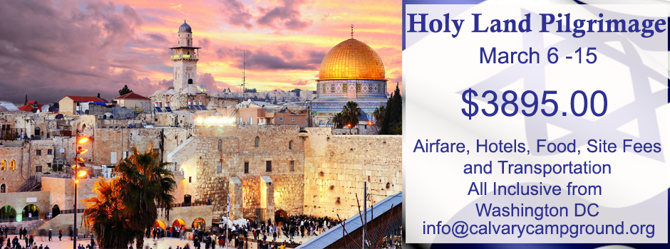 March 6 -15 Holy Land Pilgrimages