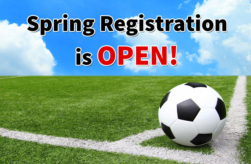 Spring Soccer, Competition Team, and Adult League Registrations Open