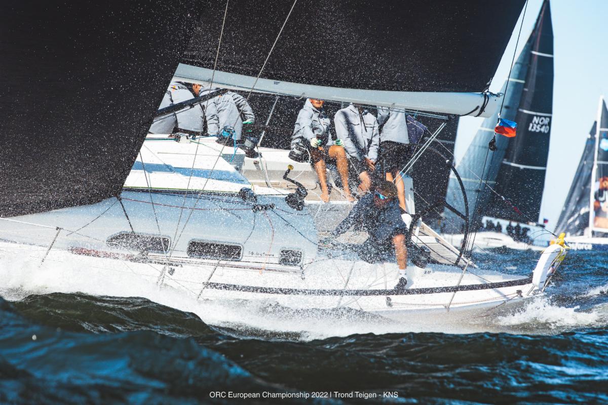 Another perfect inshore race day at the 2022 ORCi European Championship