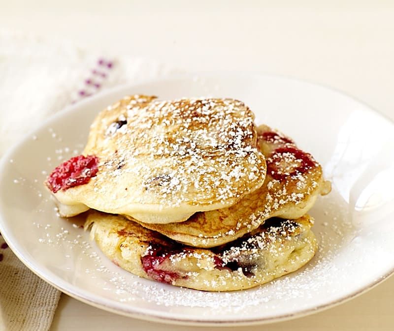 Mixed Berry Pancakes